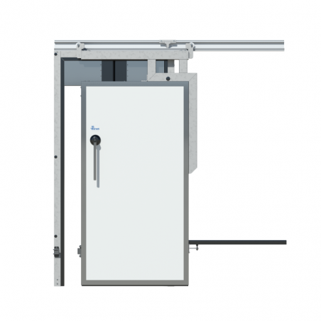 SBIN man. sliding door 0°C for meat rail