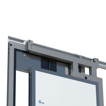 SBIN man. sliding door 0°C for meat rail